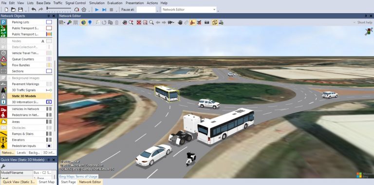 Tranvia | CURSO BÁSICO PTV VISSIM